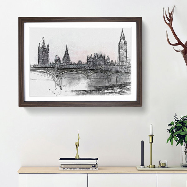 East Urban Home Houses of Parliament & Big Ben in Abstract - Picture ...