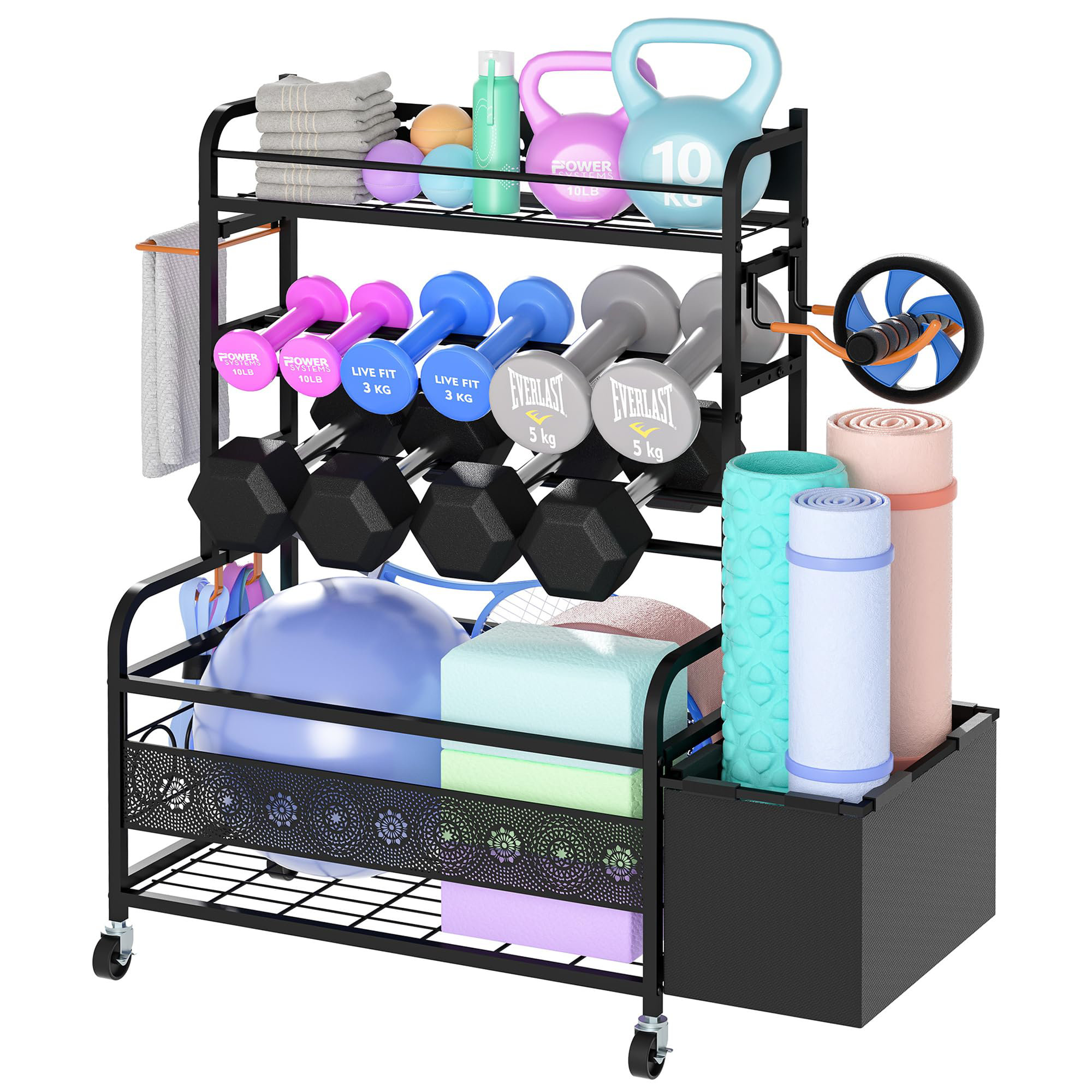 WFX Utility™ Weight Rack For Dumbbells, Home Gym Storage For Dumbbells ...