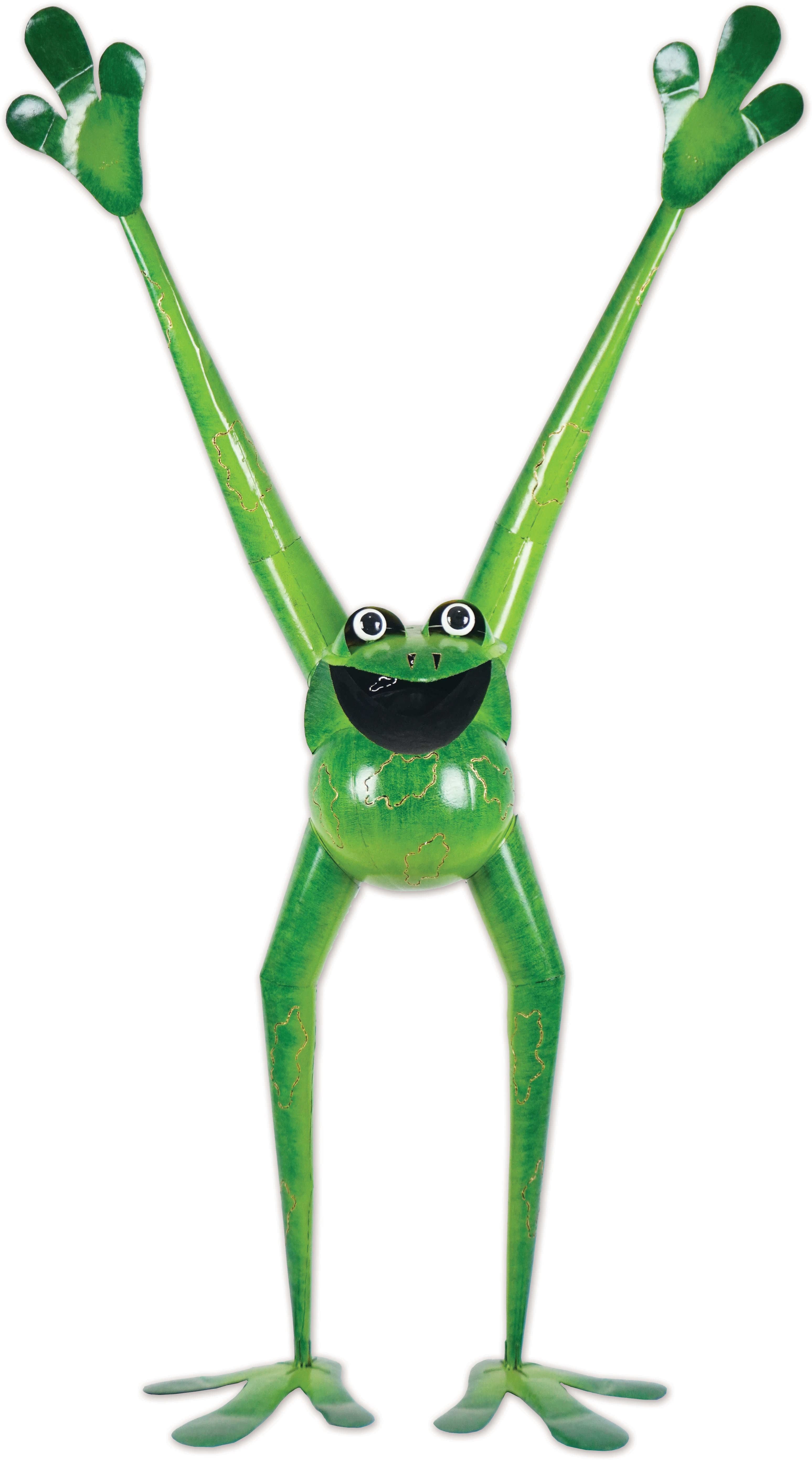 Arlmont & Co. Big Daddy, Frog Sculpture | Wayfair