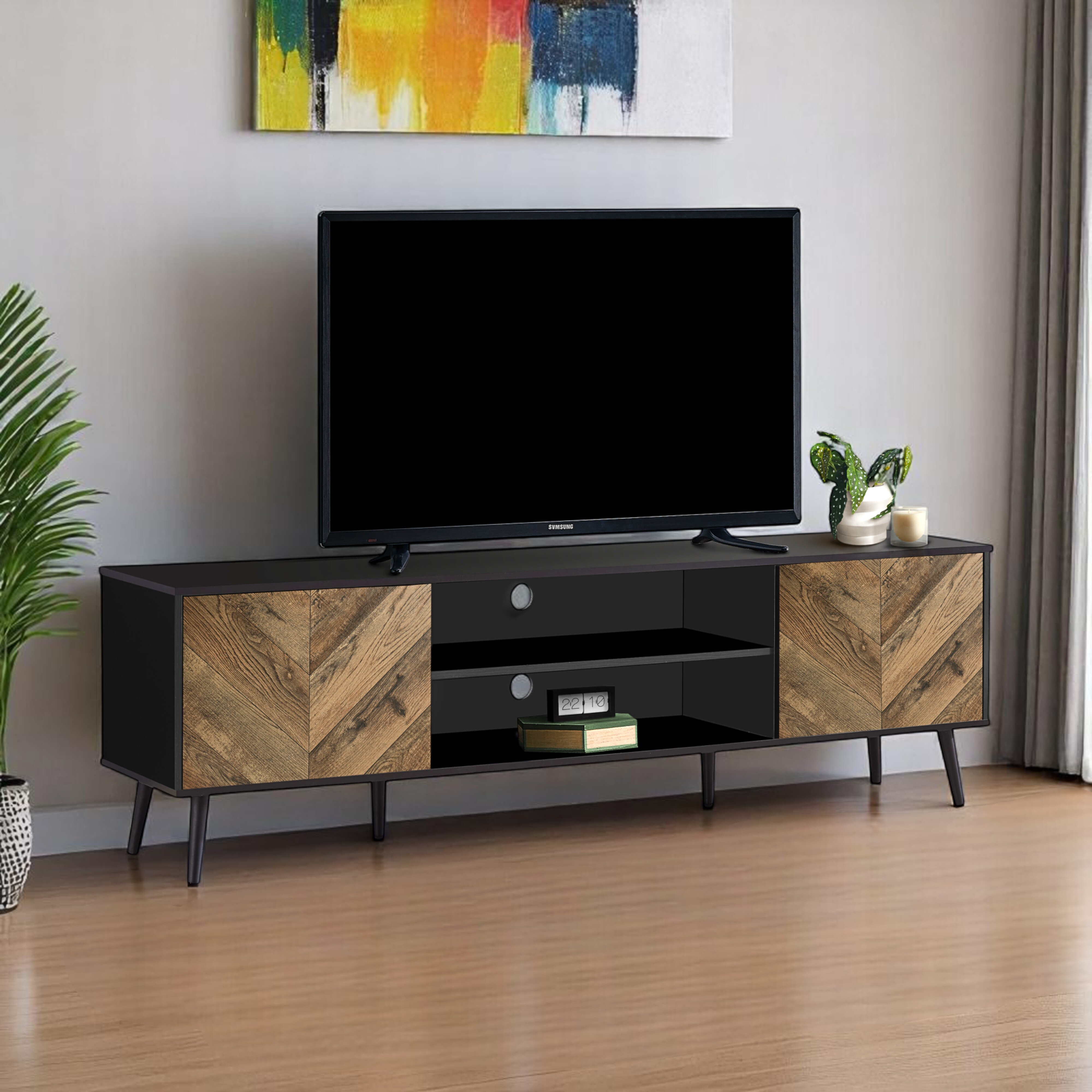 Latitude Run® Giana 72 Inch TV Stand | Wayfair