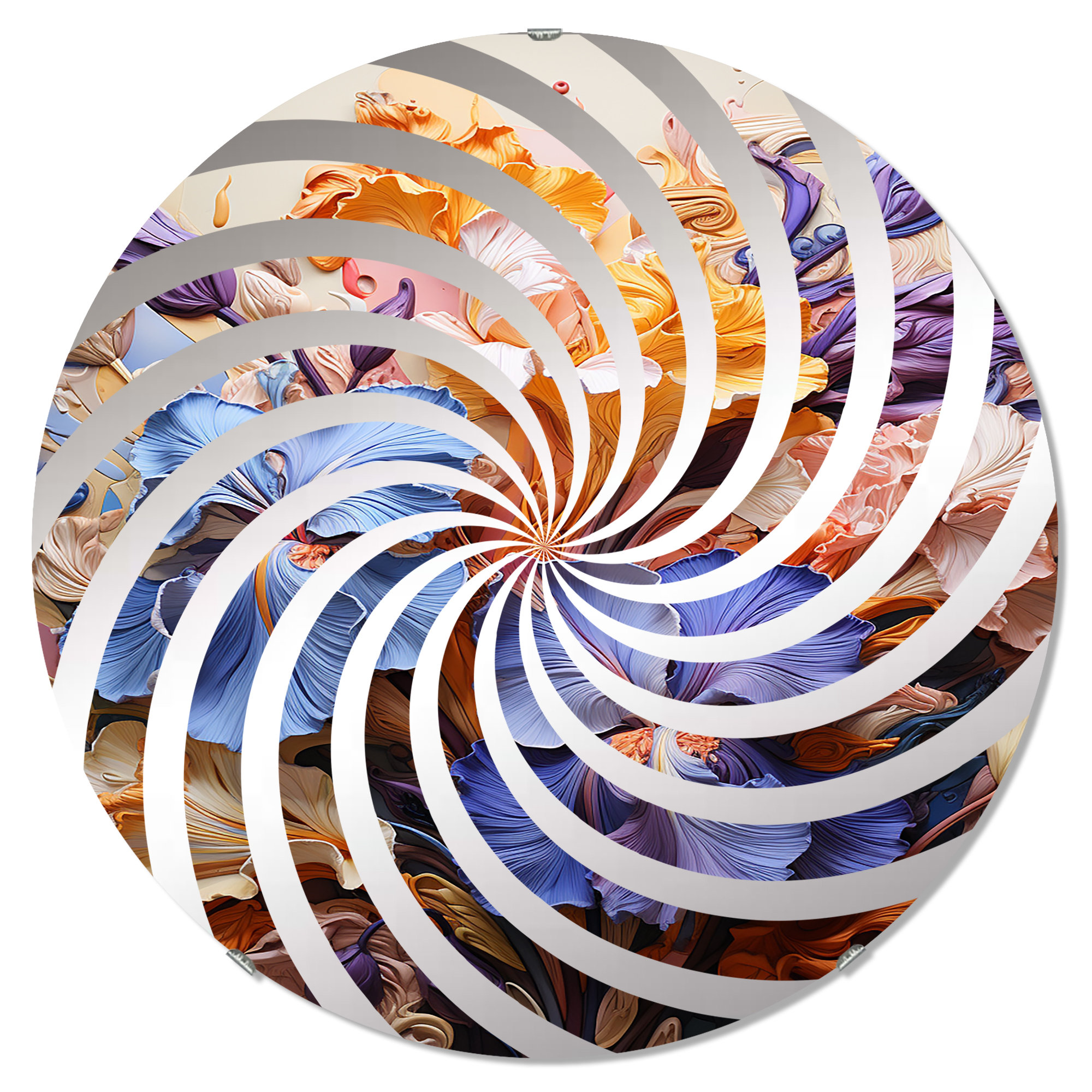 East Urban Home Dahat Round Wall Mirror | Wayfair