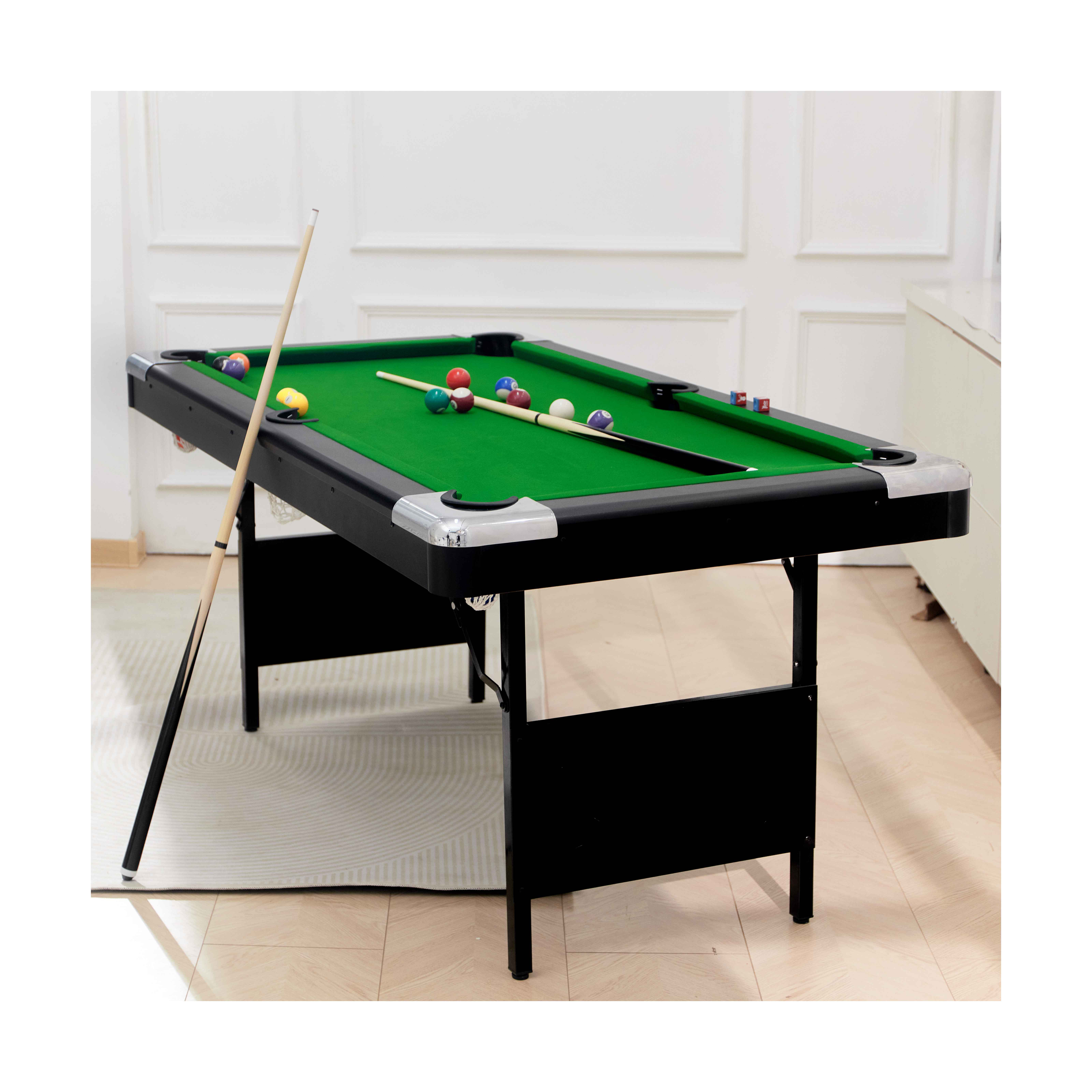 ROKAWO 6FT Billiard table,6FT game table, billiards, pool table ...