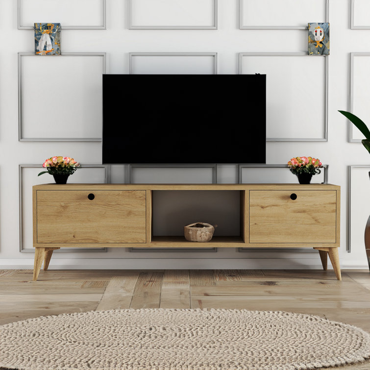 East Urban Home 54'' Media Console | Wayfair