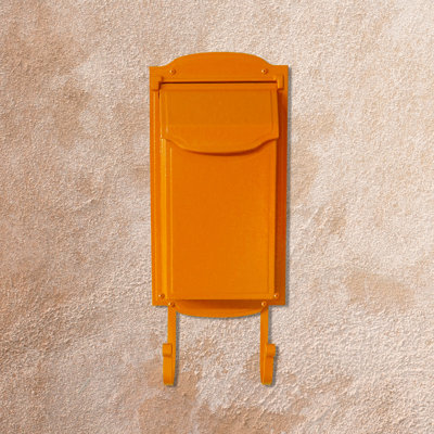 orange post box