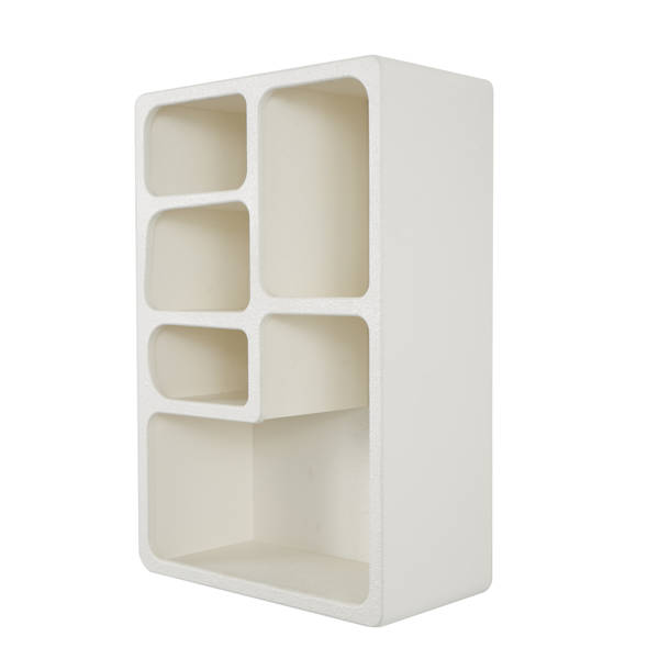 Noir Cubist Geometric Bookcase - Wayfair Canada