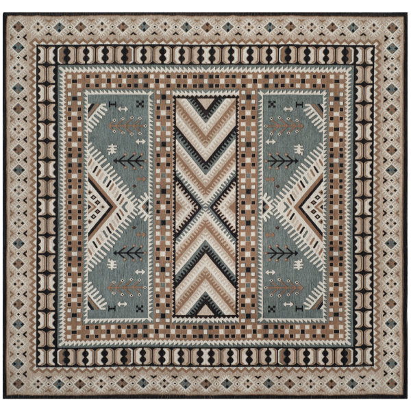 Union Rustic Aderito Performance Southwestern Rug & Reviews | Wayfair