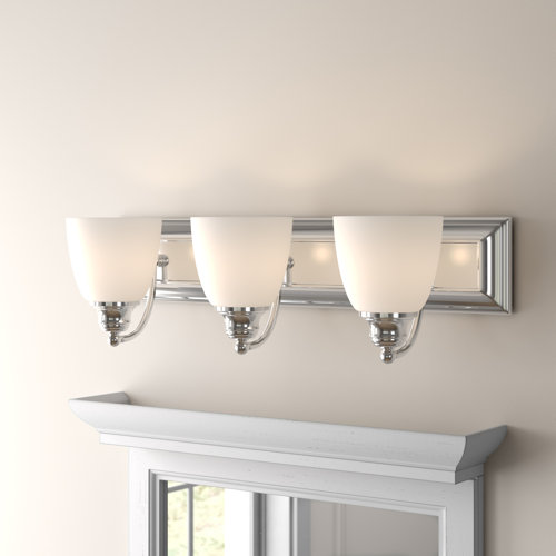 Wayfair | Polished Brass Bathroom Vanity Lighting You'll Love in 2023