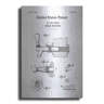 Luxe Metal Art 'Beer Faucet Blueprint Patent White " Beer Faucet ...