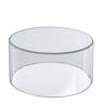 Azar Displays Clear Acrylic Cylinder Display, Plastic Round Container ...