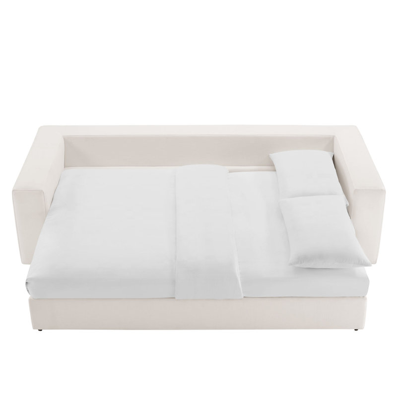 white ikea sofa bed