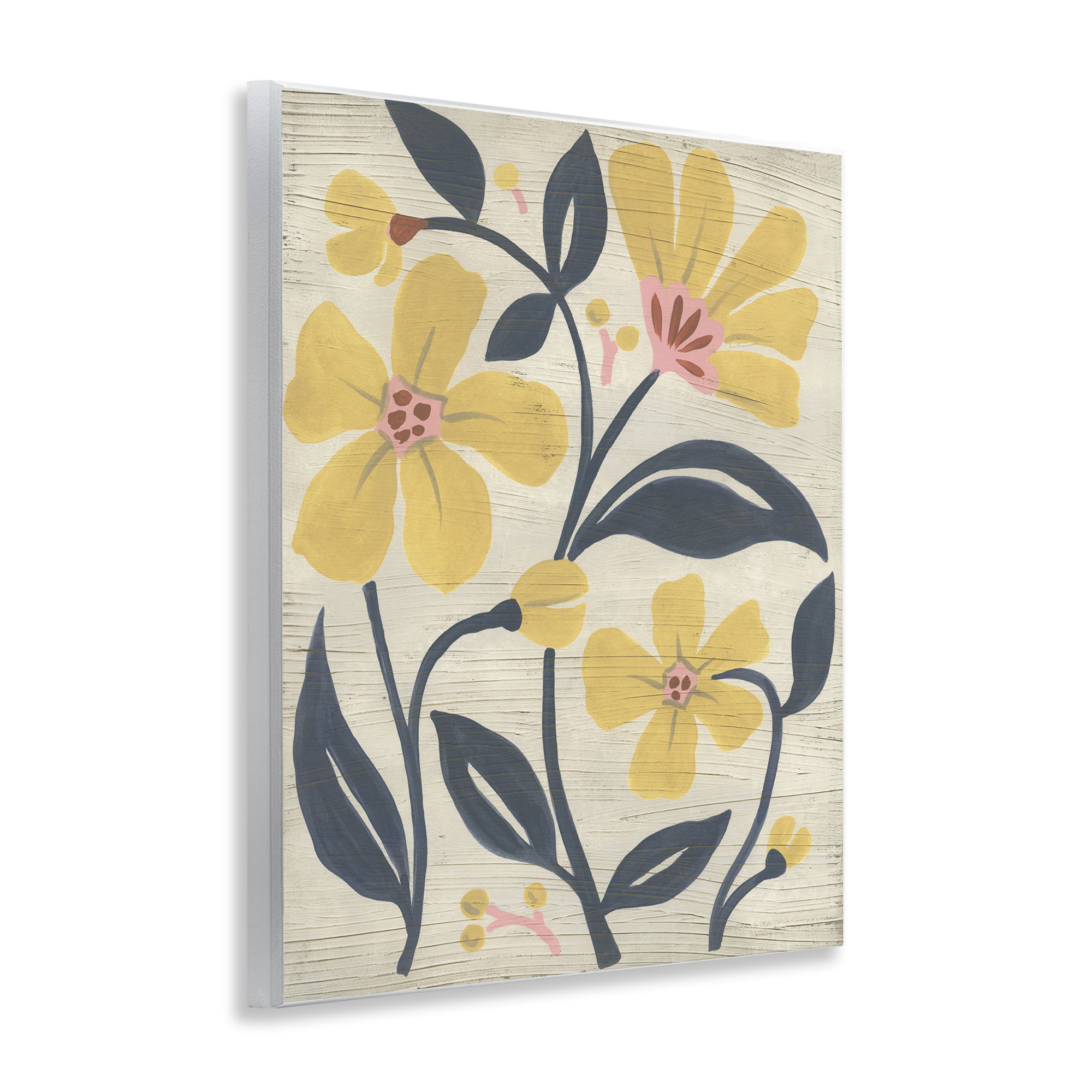 Ophelia & Co. Curved Bungalow Flowers Wall Plaque Art, design by June ...