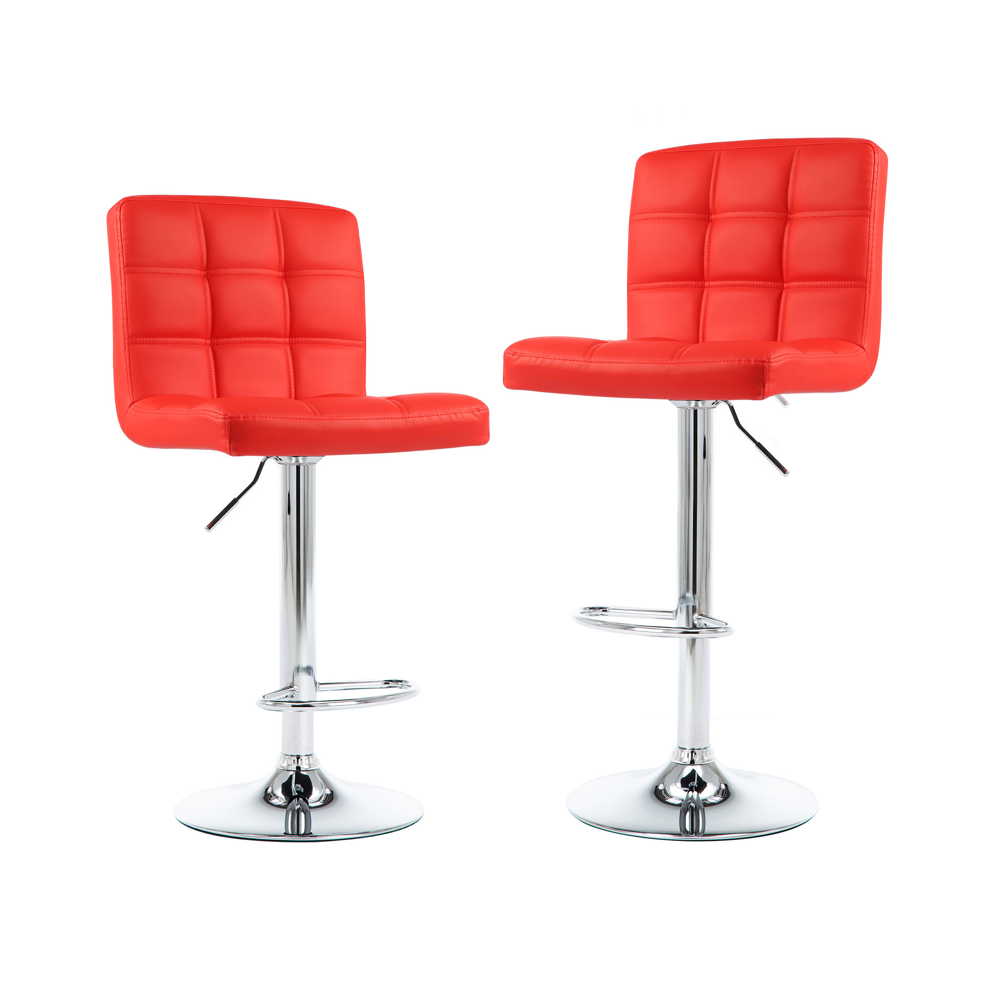 Wrought Studio™ Kendera Swivel Adjustable Height Stool | Wayfair