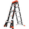 Orren Ellis Fiberglass Stepladder - Multi-Position Ladder Converts To ...