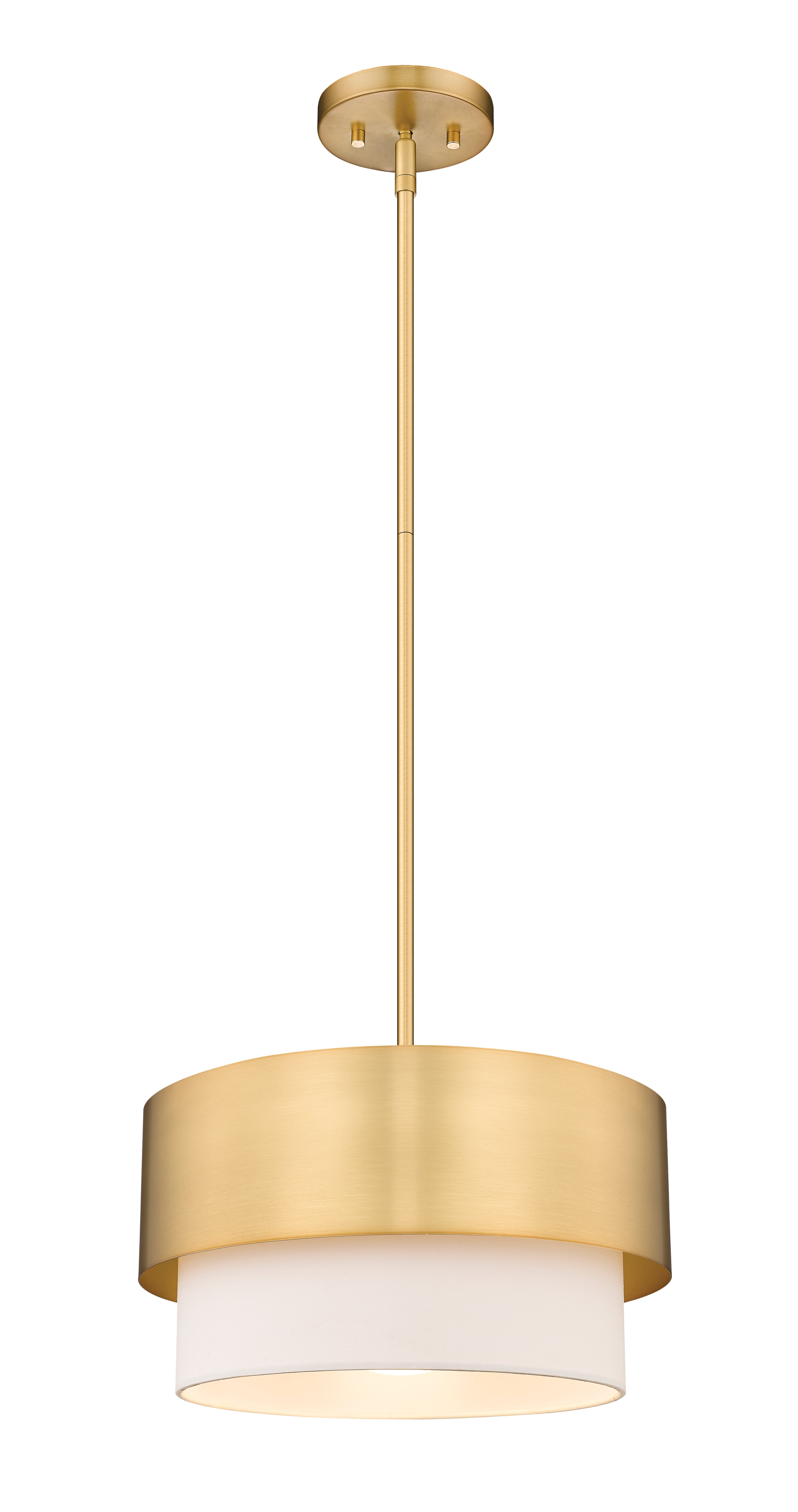 Wade Logan® Azailya 1 - Light Shaded Drum Pendant & Reviews | Wayfair