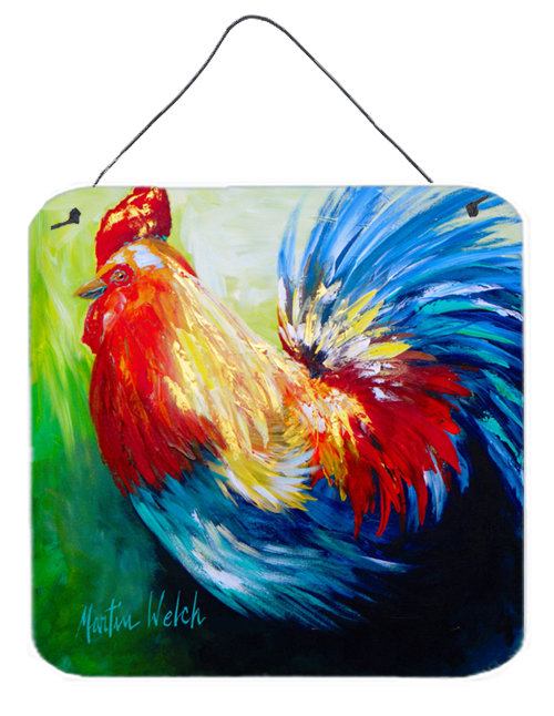Caroline's Treasures Rooster Chief Big Feathers by Martin Welch ...