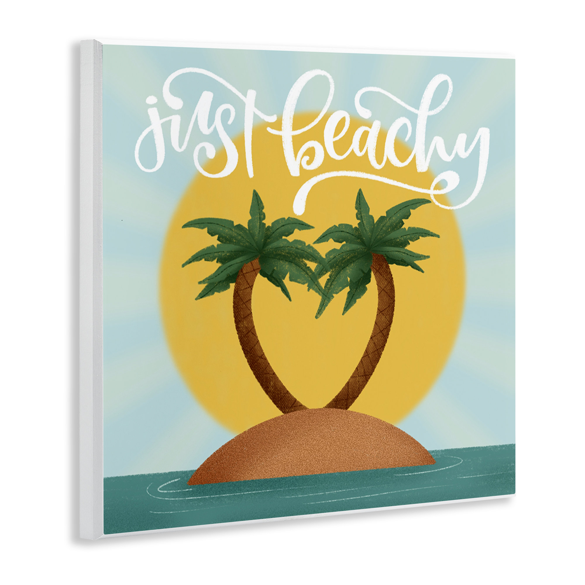 Bay Isle Home™ Just Beachy Tropical Island Wall Plaque, design by Sarah ...