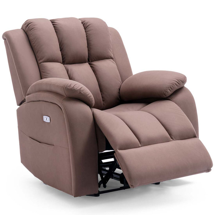 Wade Logan Krikoris Upholstered Recliner | Wayfair.co.uk