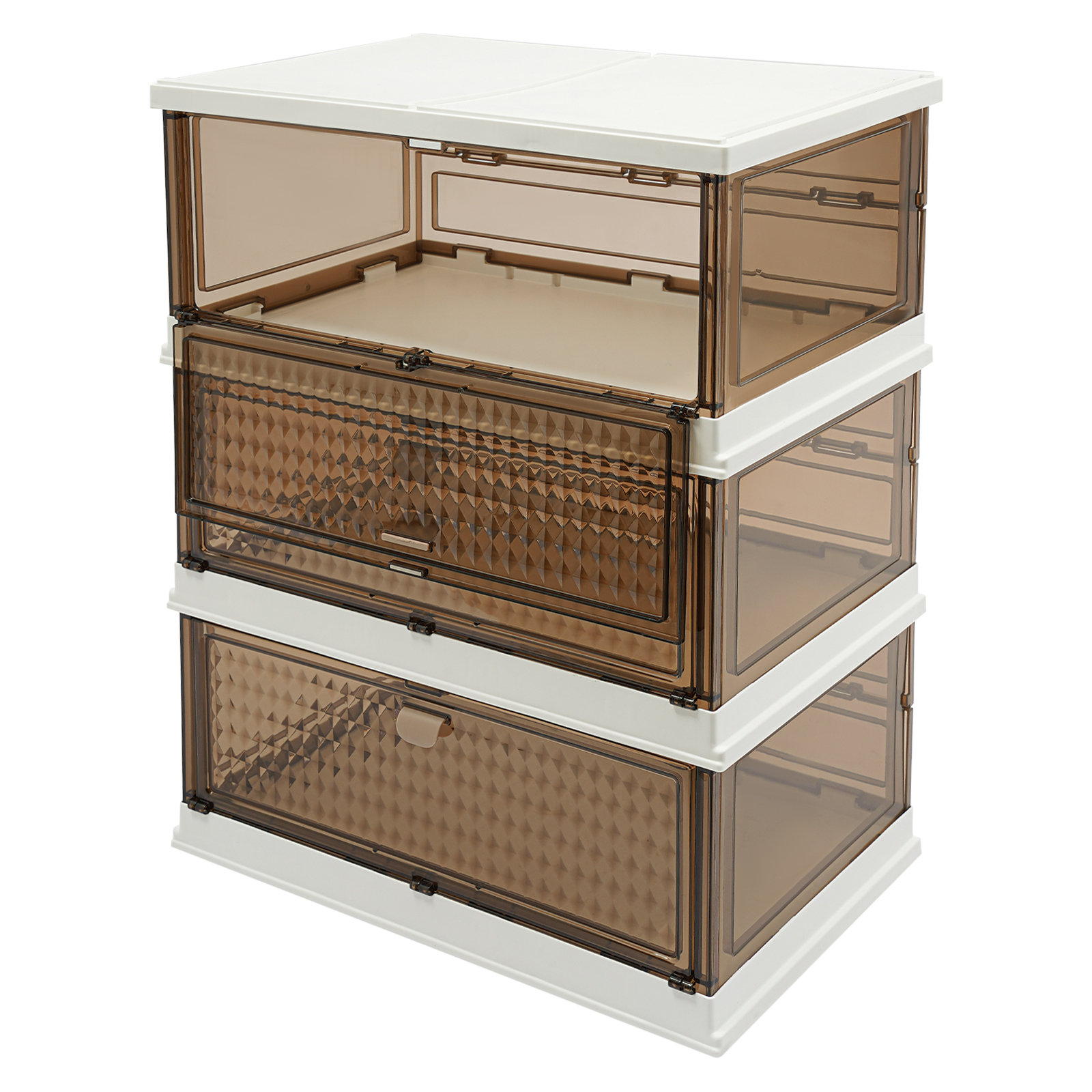 Rebrilliant Foldable Storage Cabinet Folding Storage Bins | Wayfair