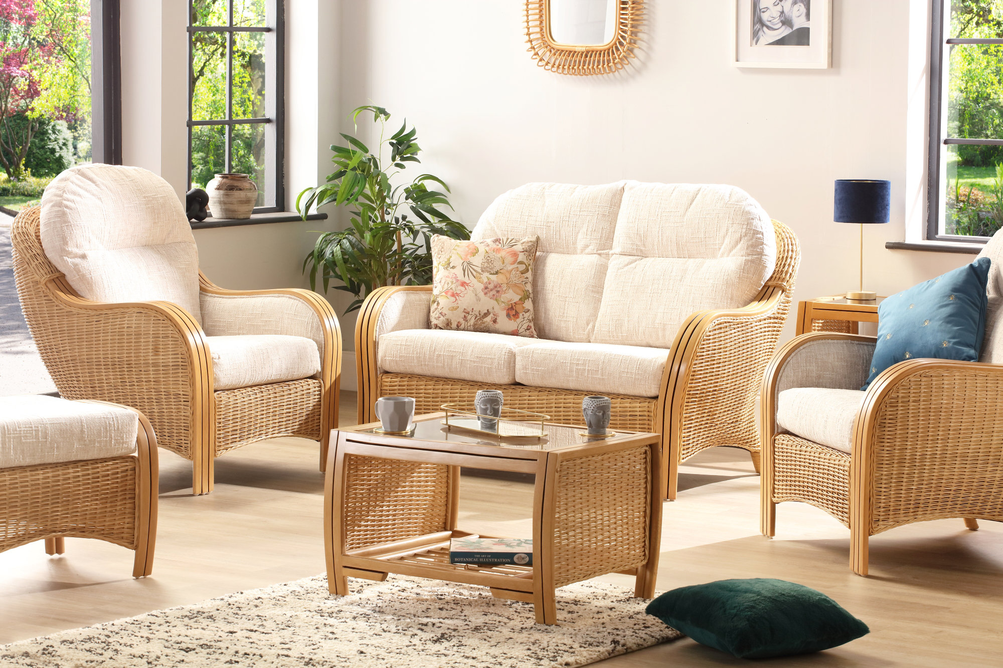 17 Stories 6 Piece Conservatory Sofa Set | Wayfair.co.uk