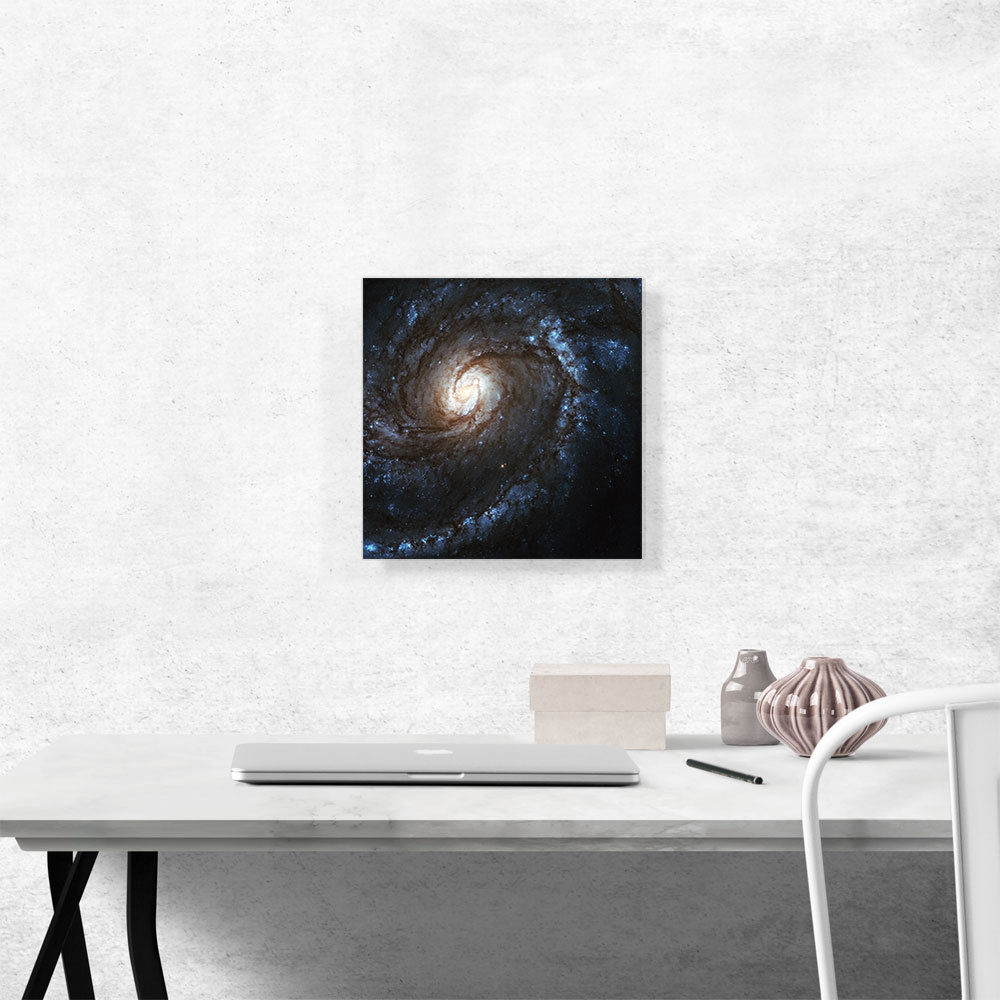 ARTCANVAS Hubble Telescope M100 Core WFPC1 - Wrapped Canvas Photograph ...