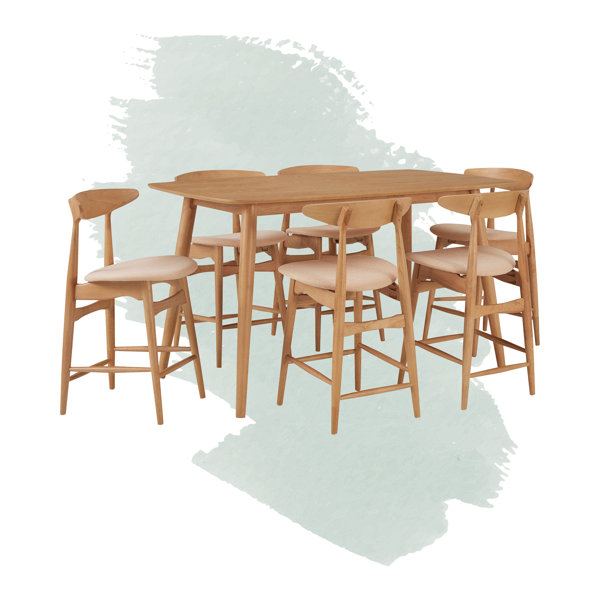 AllModern Gallman 7 - Piece Dining Set & Reviews - Wayfair Canada