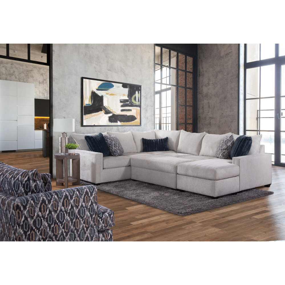 Hokku Designs Behold Stone Sectional Only | Wayfair