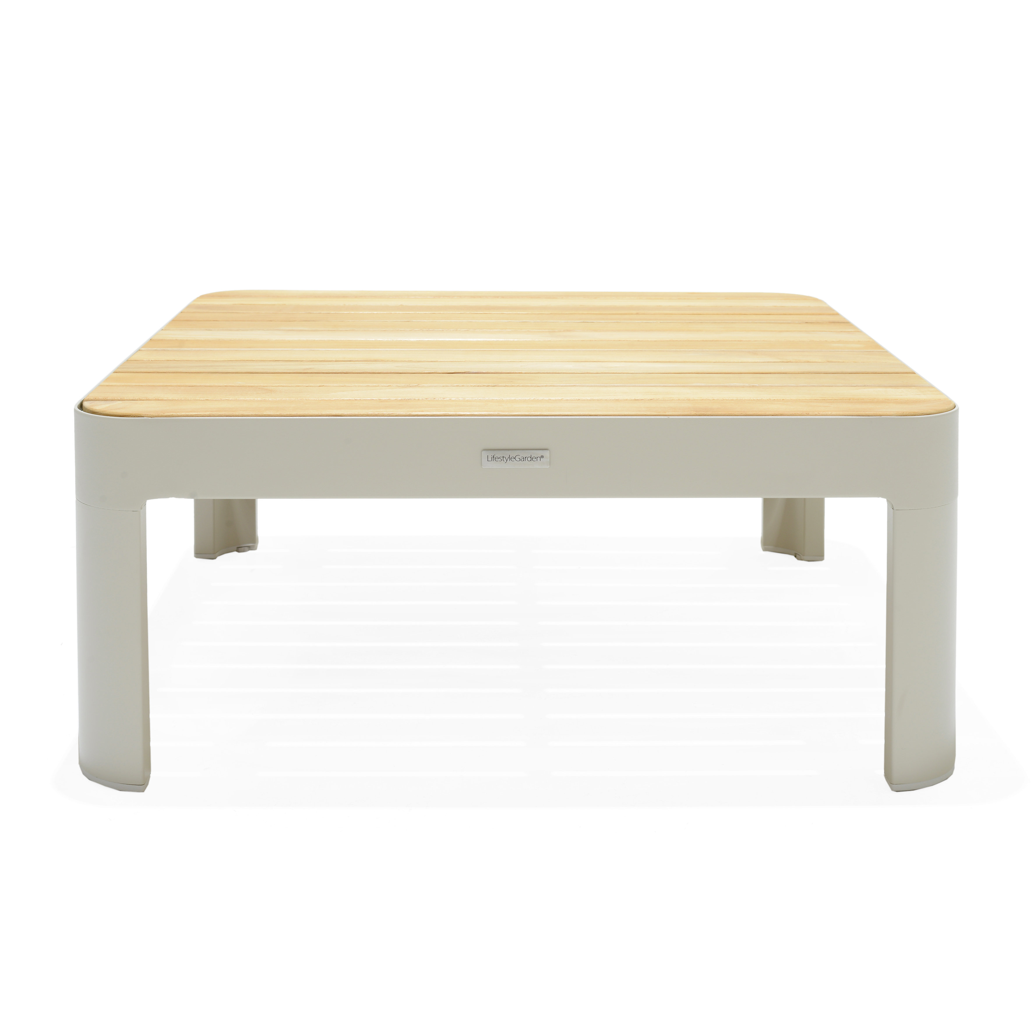 AllModern Brix Teak Patio Coffee Table & Reviews | Wayfair