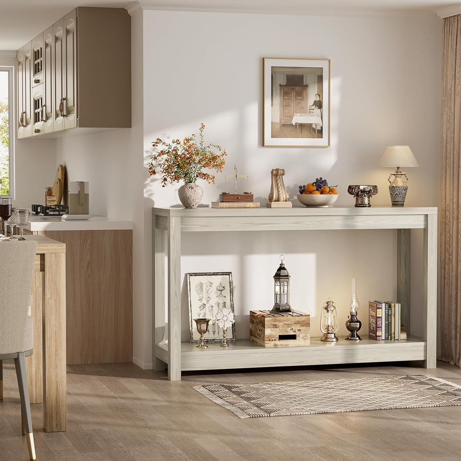 Winston Porter Console de 47 po Farmhouse - Wayfair Canada