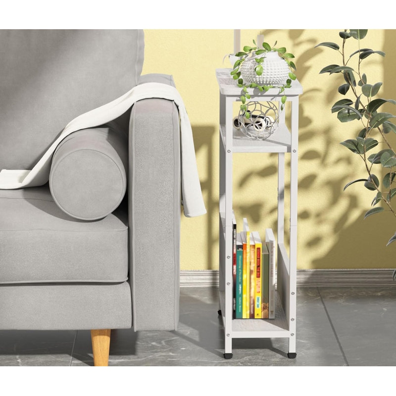 Ebern Designs Narrow Side Table for Small Spaces | Wayfair