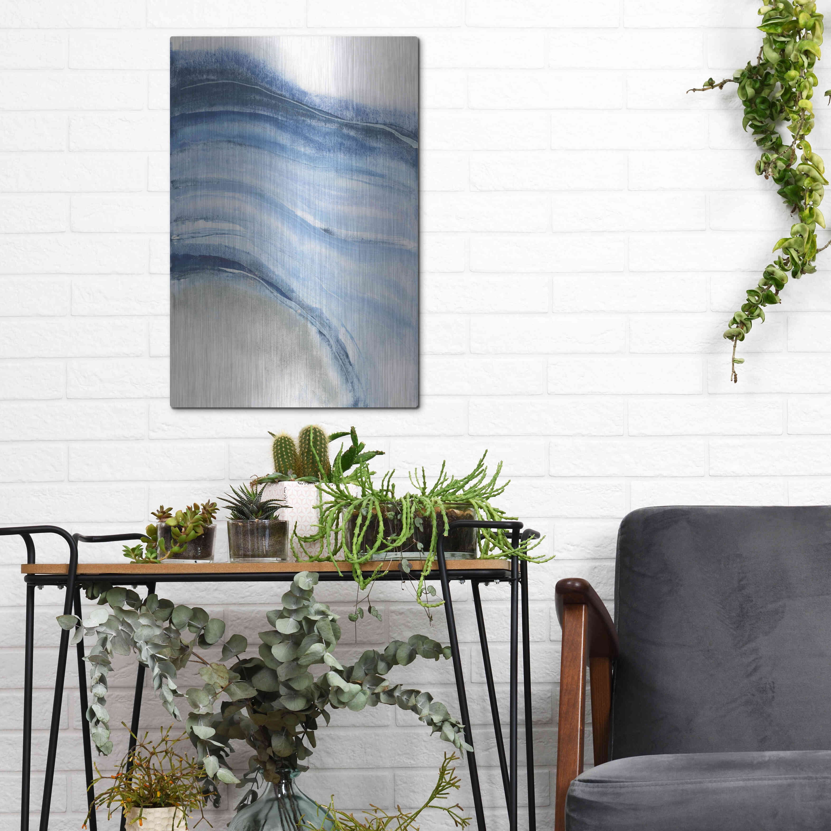 Red Barrel Studio® 'Watercolor Geode IV' by Chris Paschke, Metal Wall ...