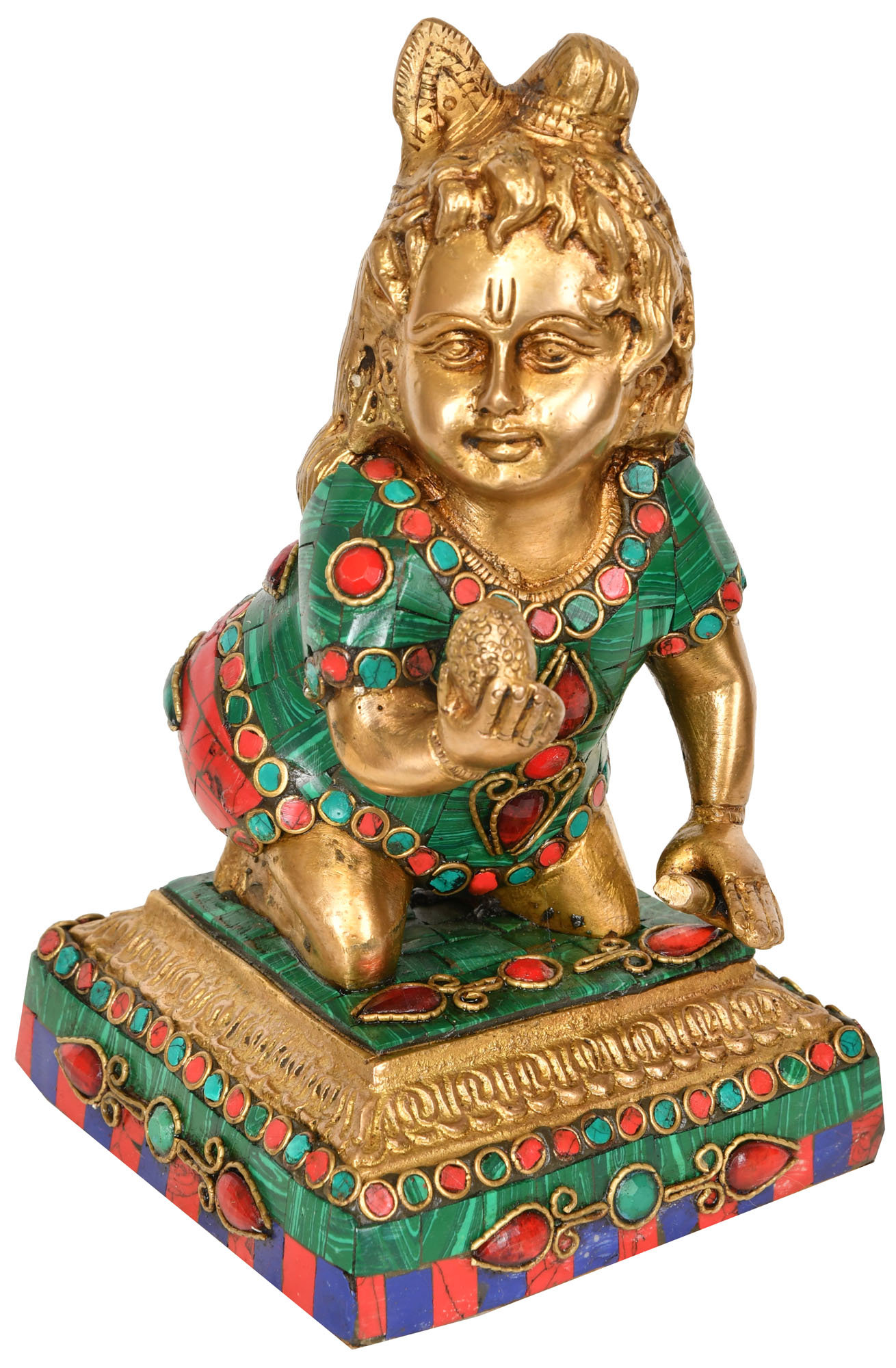 Bungalow Rose Laddoo-Gopala Statue | Wayfair