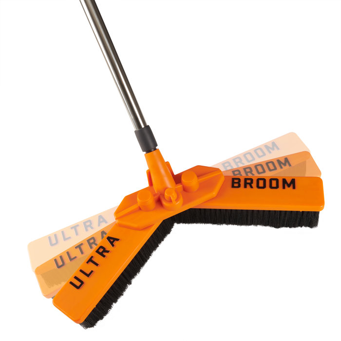 Ultra Broom Adjustable Push Brooms | Wayfair