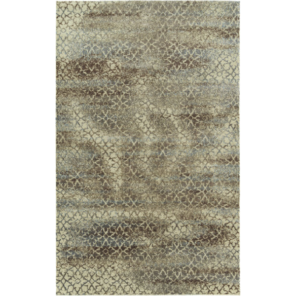 One Allium Way® Abstract Earth Area Rug | Wayfair