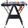 FOSHANZHENGONG Portable Folding Work Table, 2-In-1 As Sawhorse ...