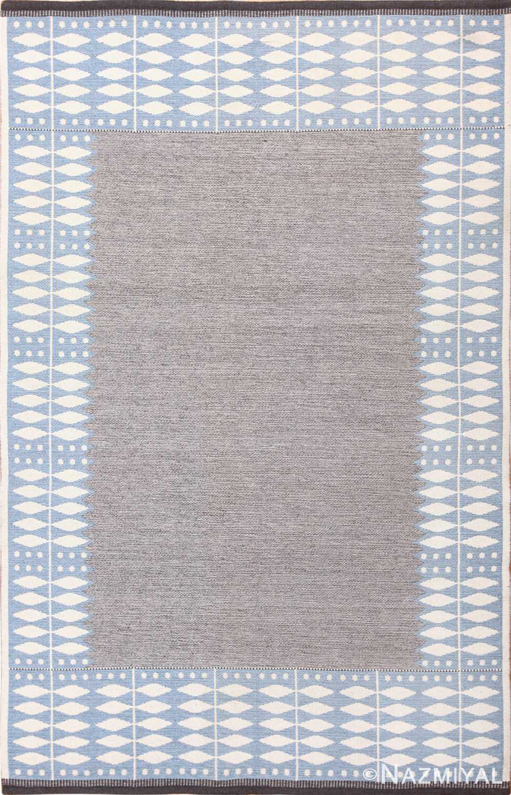 Nazmiyal Collection Double Sided Vintage Scandinavian Kilim Rug | Wayfair