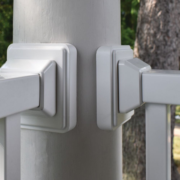 Barrette Outdoor Living Paintable Round Column Adapter & Reviews | Wayfair