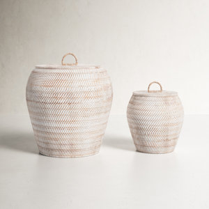 Wicker Storage Containers | Wayfair