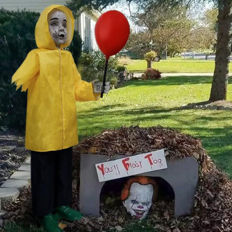 The Holiday Aisle® 4 Ft Life Size Animatronics Prop with Glowing ...