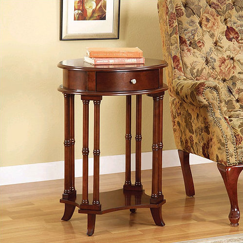Powell Heirloom Cherry End Table | Wayfair