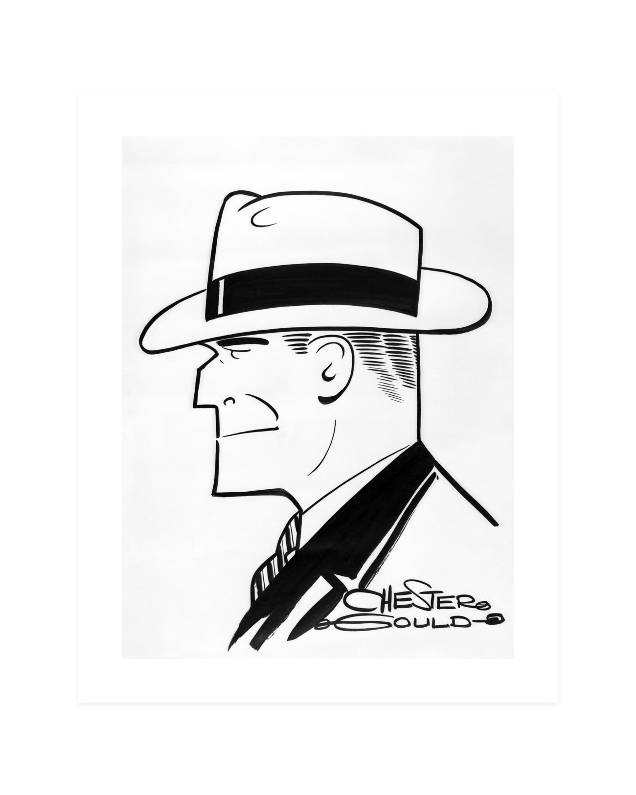 Globe Photos Entertainment & Media Side Profile of Ralph Byrd ...
