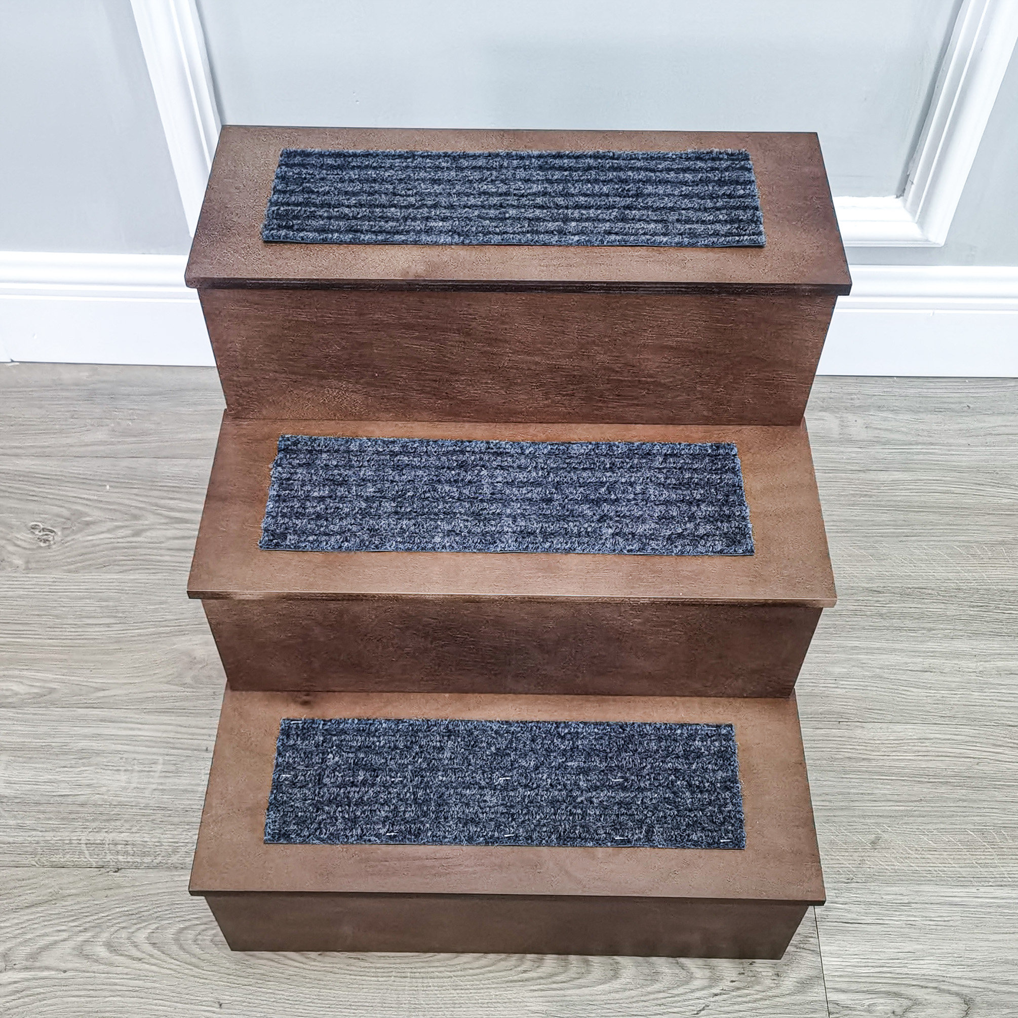 Tucker Murphy Pet™® 26" Tall Deluxe Wood Dog Stairs To Access Bed, Sofa ...