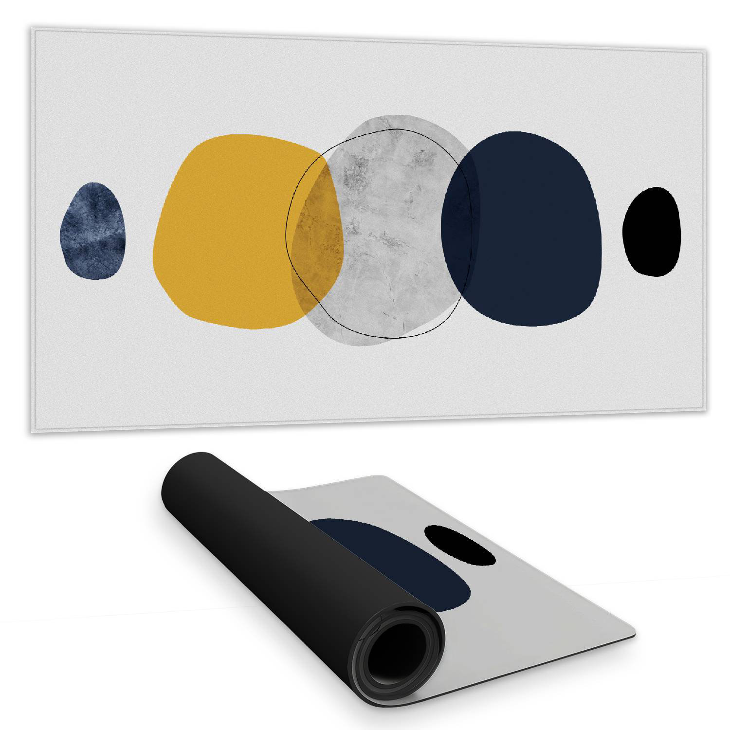 Begin Edition International Inc. Spheres - 15.75"x31.50" Desk mat | Wayfair