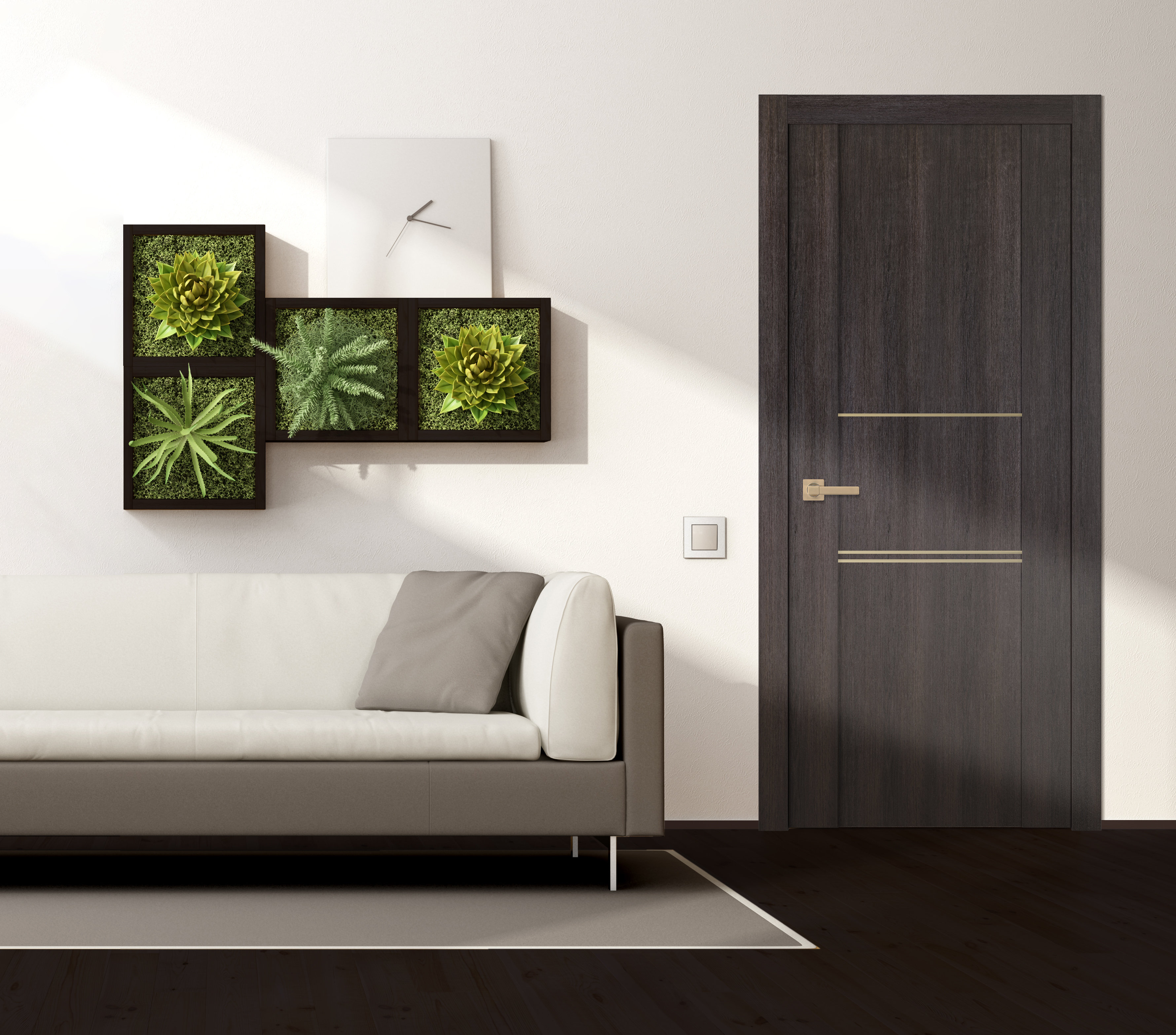 Belldinni Avon 01 3H Gold DIY-Friendly Paneled Manufactured Wood ...