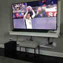 Wrought Studio™ Dymphia Floating Entertainment Center for TVs up to 55 ...