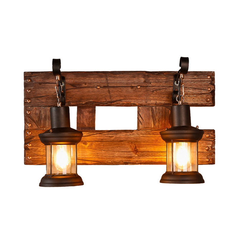 Millwood Pines Gokmen 2-Light Brown Bath Sconce & Reviews | Wayfair