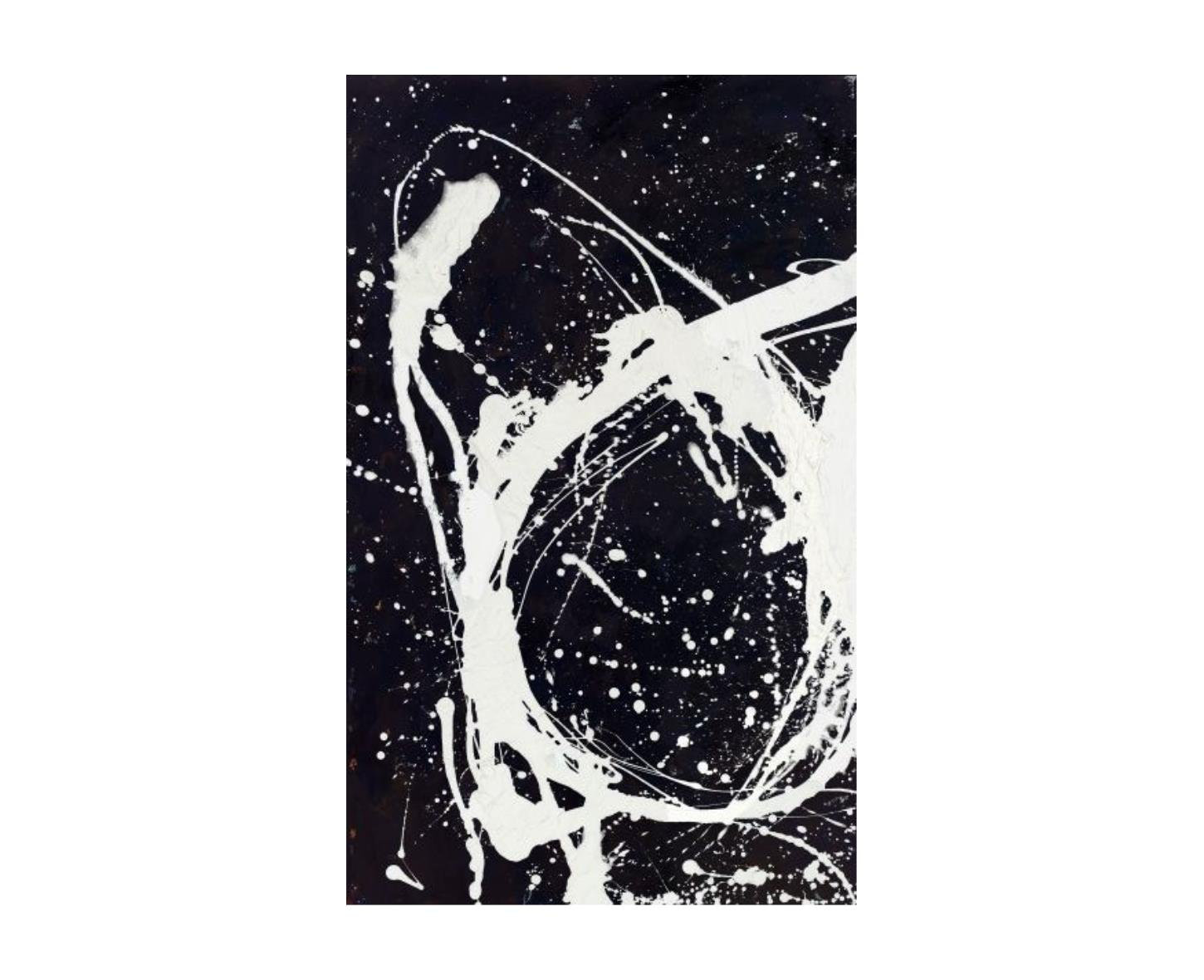 Chelsea Art Studio Black Rhythm II by Samuel Kane - Painting on Canvas ...