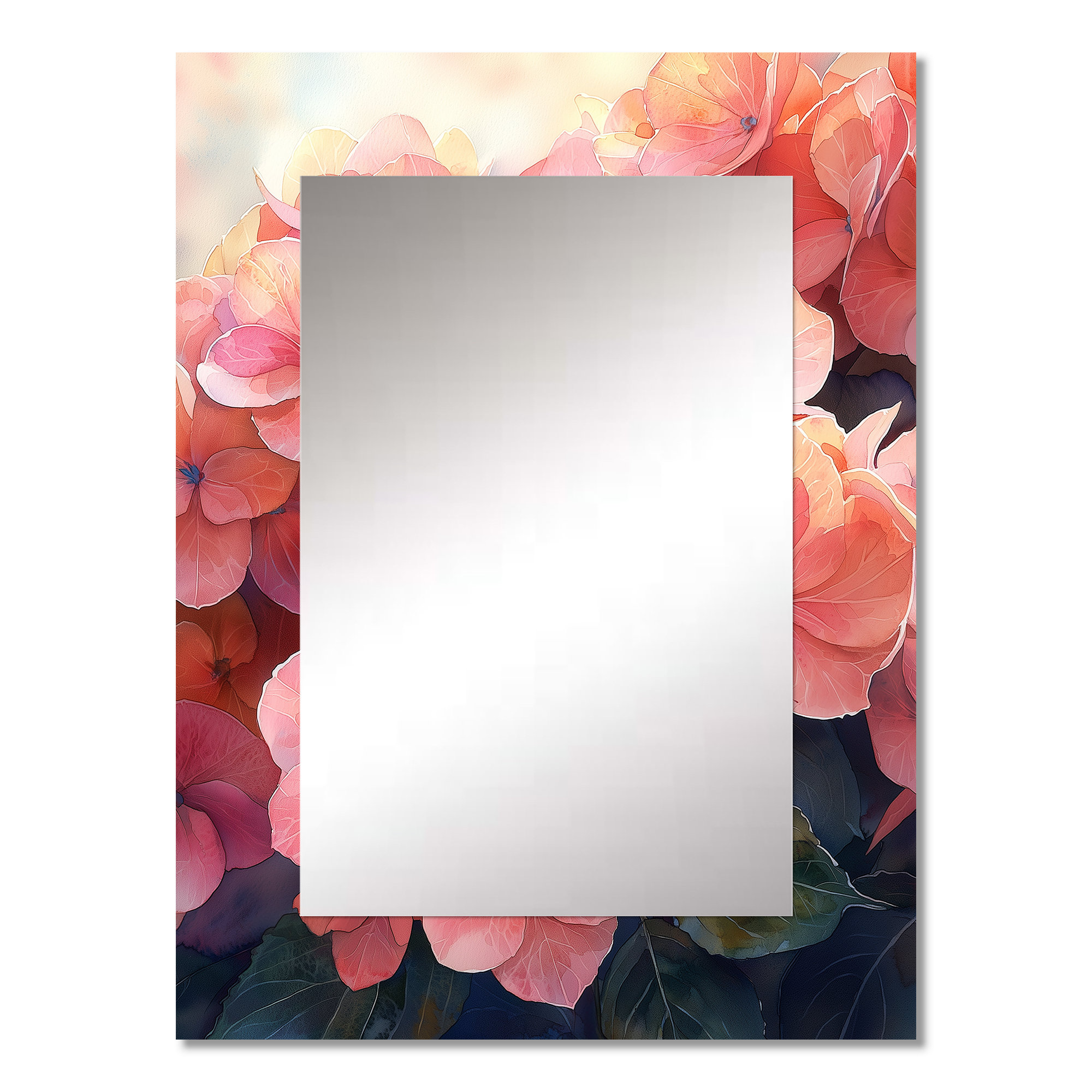 Astoria Grand Hydrangeas In The Sunset Glow IV - Hydrangea Decorative ...