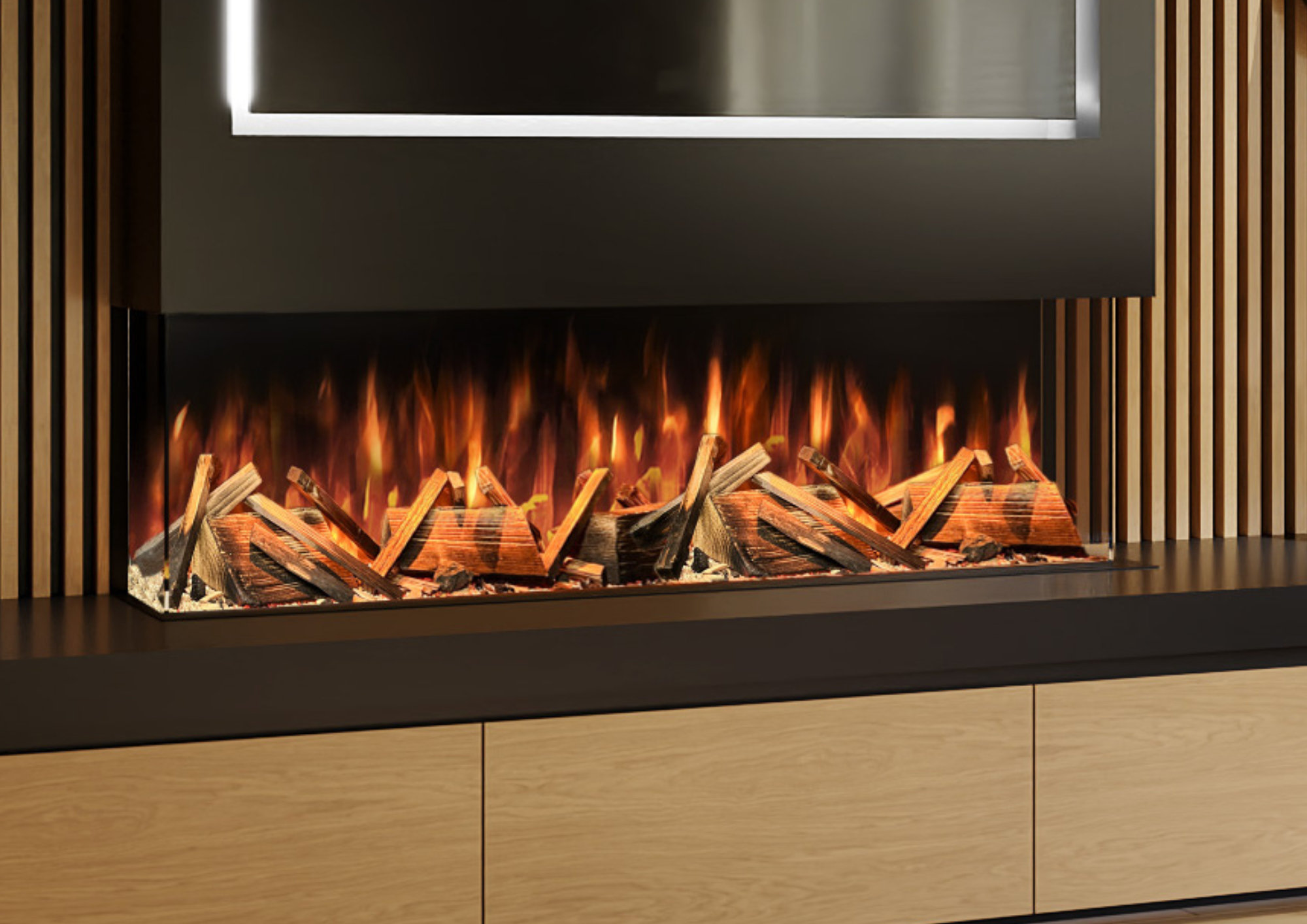 Evolution Fires Advance Series 1300 Electric Fireplace | Wayfair.co.uk