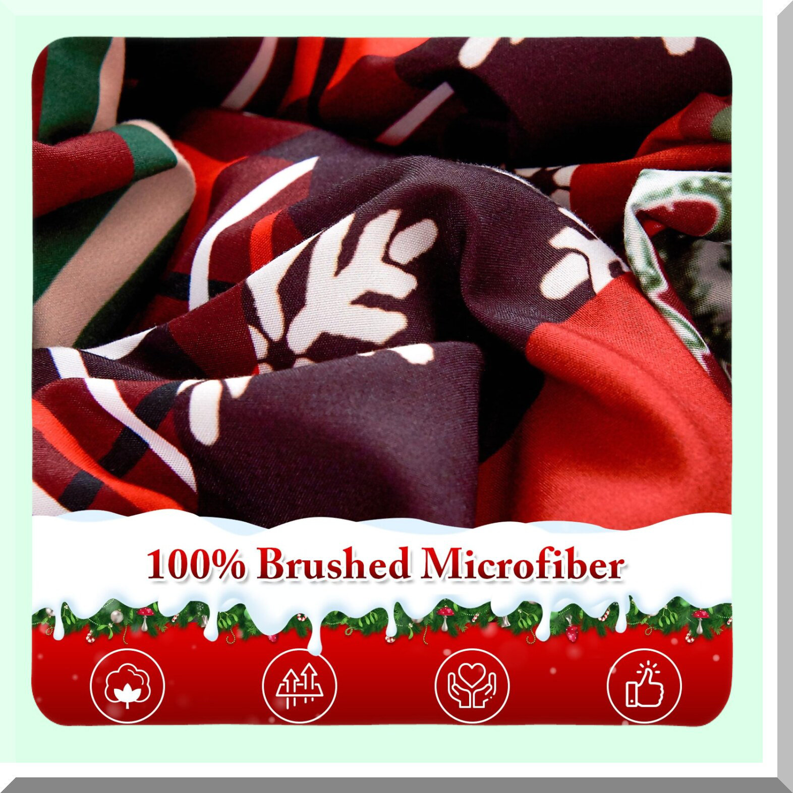 Loon Peak® Luxury Dream 7-Piece Bedding Set - Comforter, Flat Sheet ...