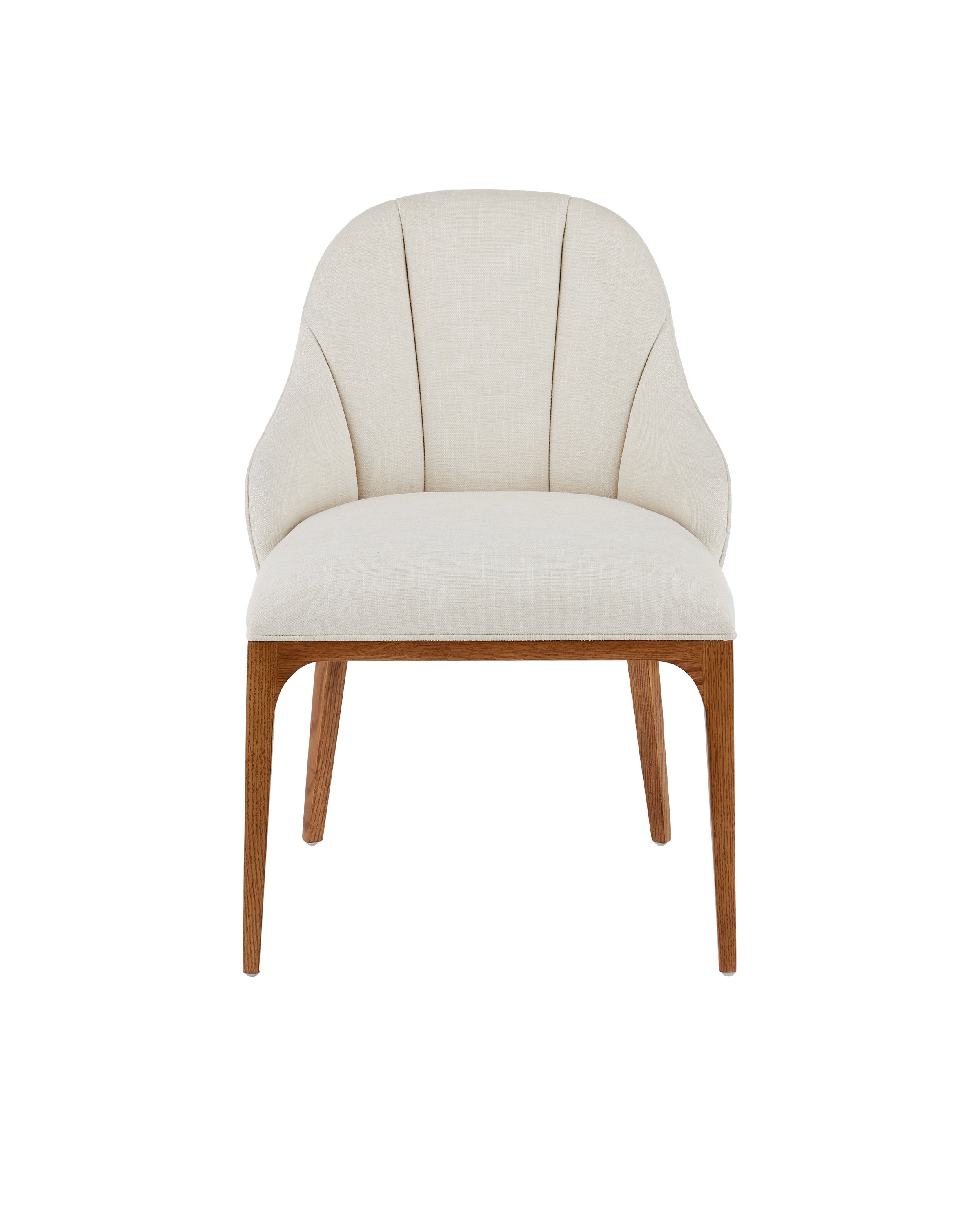 Currey & Company Inga Dining Chair, Adena Parchment | Wayfair